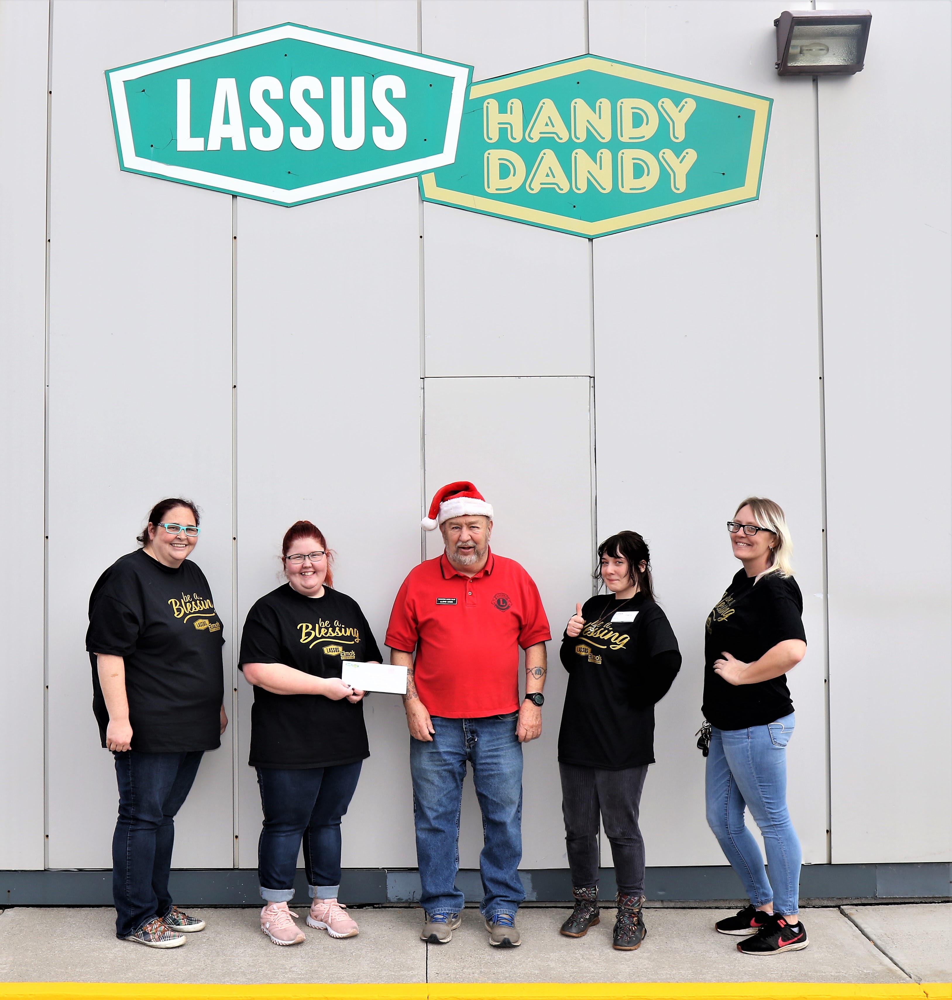 Lassus Handy Dandy Makes Charitable Donation to Swanton Lions Club ...