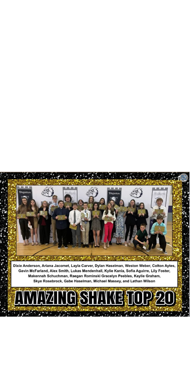 Swanton Middle School Holds First Round of 2024 Amazing Shake ...