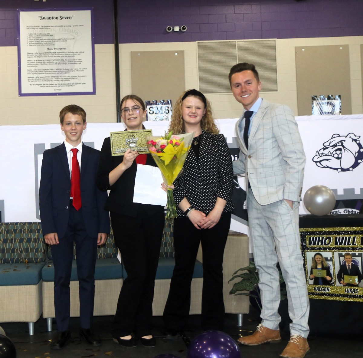 Gracelyn Peebles Wins Swanton Middle School Amazing Shake Competition ...