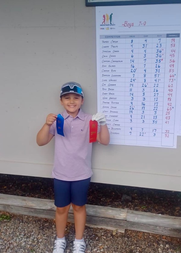 Swanton Third Grader Advances in Drive, Chip & Putt Competition ...