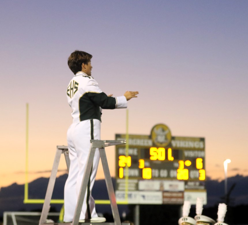 Evergreen Band, Cheer & Color Guard Photos (Rossford FB Game) | Fulton ...
