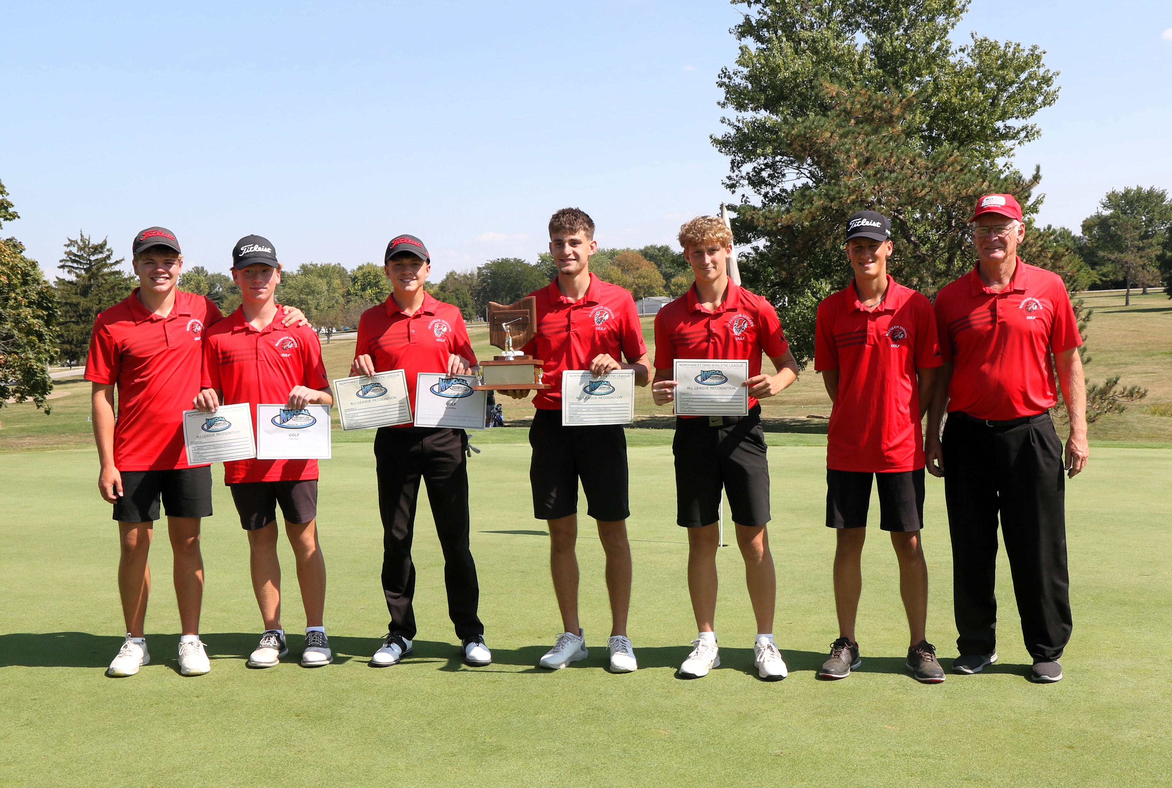 Wauseon Boys Win 2025 NWOAL Golf Championship, Archbold’s Grady Short ...