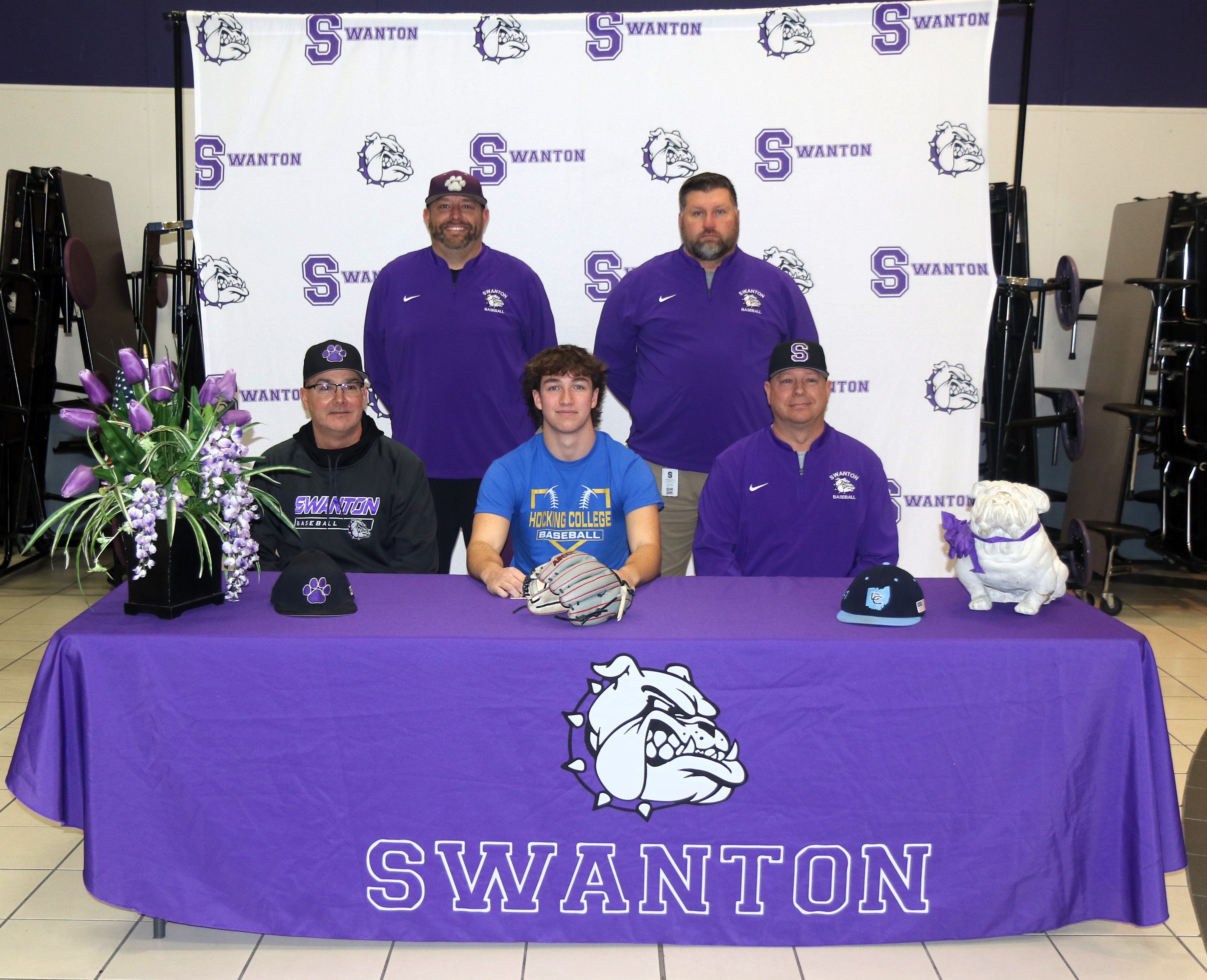 Bulldog Luke Marlow Signs with Hocking College for Baseball | Fulton ...